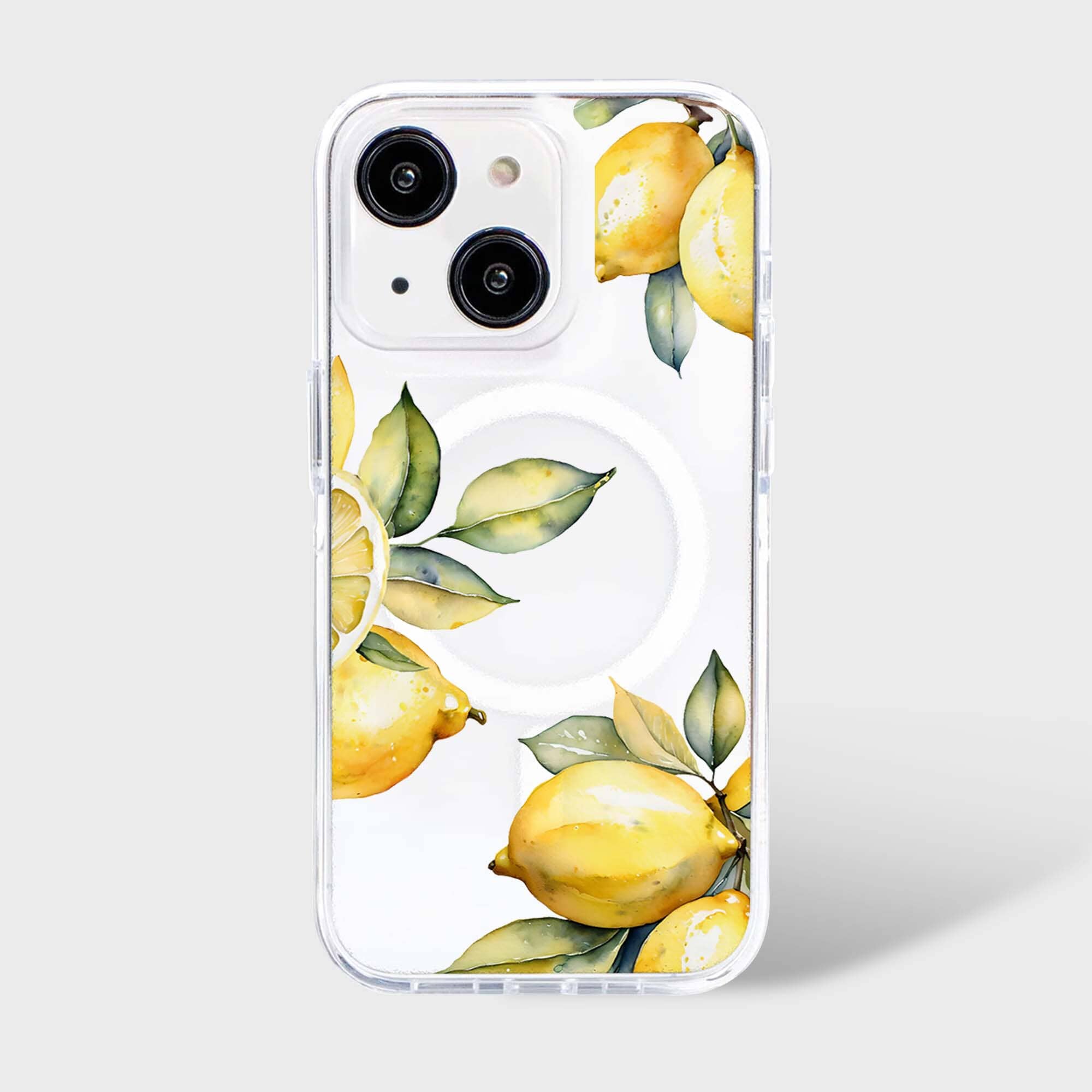 MagSafe iPhone 15 Lemons Clear Case – Caseco Inc