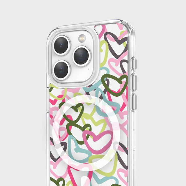 iPhone 15 Pro Clear Case - Graffiti Design – Caseco Inc