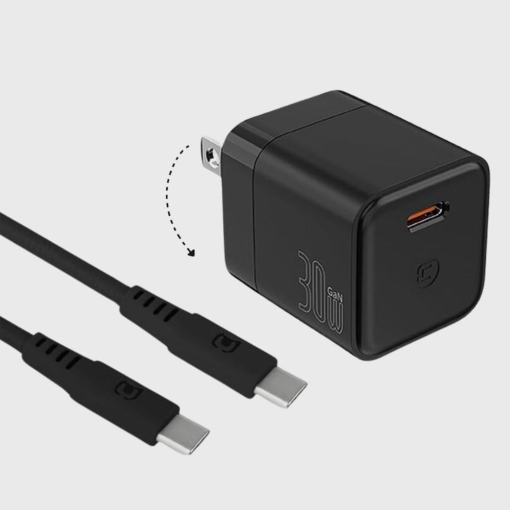 30W Wall Charger with 100W Type C to Type C Cable – Caseco Inc